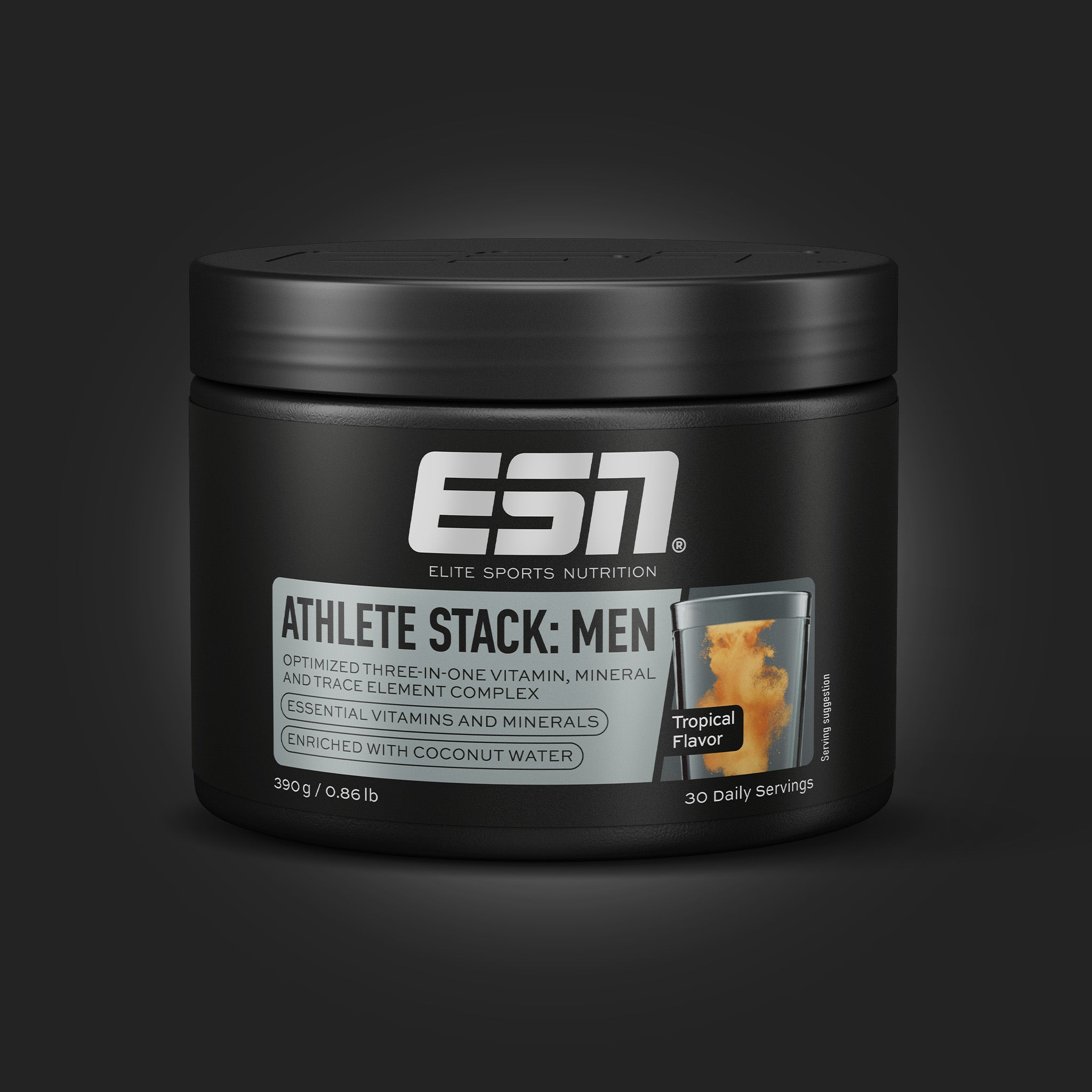 Achetez ESN Athlete Stack Men en poudre | Boîte de 390 g